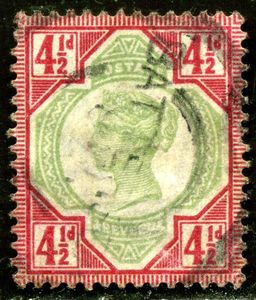Stamp: Queen Victoria (1819-1901) (United Kingdom of Great Britain ...