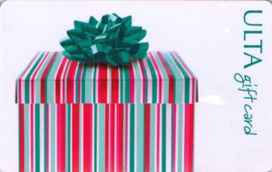Gift Card: Box with colorful stripes (Ulta, United States of America ...