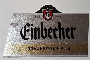 Drink Label: Einbecker Brauherren Pils (Einbecker Brauhaus AG, Germany ...