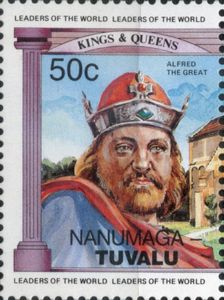 Stamp: Alfred the Great (Tuvalu, Nanumaga(Island NANUMAGA - British ...