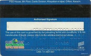 Functional Card: PSO Fleet Card (Fuel Stations, Pakistan(Pakistan State ...