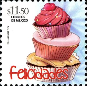 Stamp: Congratulations (Mexico) (Greetings) Mi:MX 3851,Sn:MX 2882e,Sg ...