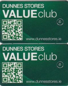 Functional Card: Dunnes Stores Value Club (Shops - Supermarkets ...
