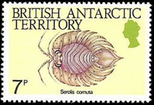 Stamp: (Serolis comuta) (British Antarctic Territory (BAT)(Marine Life ...