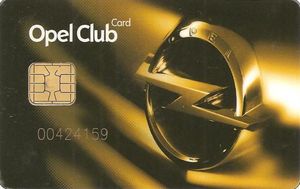 Fonksiyonel Kart: Opel-Club Card (Car Assistance and Auto Clubs ...