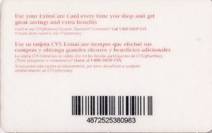 Functional Card: CVS/pharmacy - ExtraCare (Pharmacies and Drugstores ...