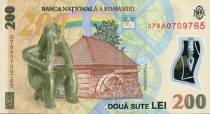 Banknote: 200 Lei (Rumänien(2005-2024 Revaluation Issue) Wor:P-122b 💴