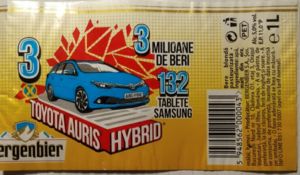 Drink Label: Bergenbier (S.C. Bergenbier S.A., RomaniaCol:RO-BEER-000060
