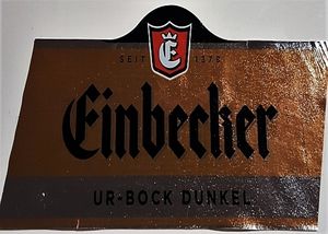 Drink Label: Einbecker Ur-Bock Dunkel (Einbecker Brauhaus AG, Germany ...