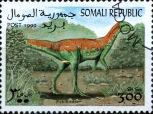 Stamp: Prehistoric Animals "Echinodon" (Somalia: Illegal Stamps ...