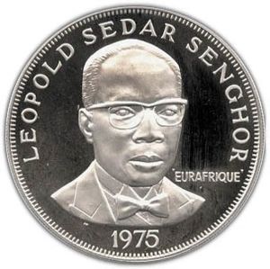 Moneda: 150 CFA Francs (25th Aniversary of Eurafrique Program) (Senegal ...