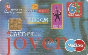 Bank Card: Carnet Joven Euro