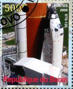 Stamp: Sts-120 (Benin: Illegal Stamps(50th Anniversary NASA) Col:BJ ...