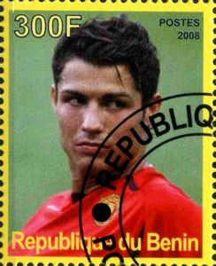 Stamp: Cristiano Ronaldo (Benin: Illegal Stamps(Football Stars ...