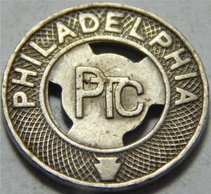 Token: Philadelphia PTC - Good for one fare (United States of America ...