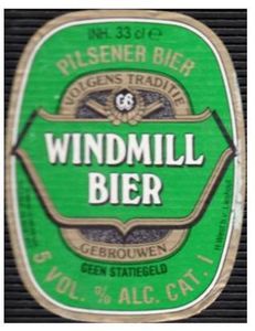 Drink Label: Windmill Bier (Bavaria Lieshout Holland, NetherlandsCol:NL ...