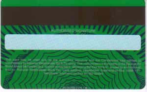 Bank Card: Nedbank (National Westminster Bank, United Kingdom of Great ...