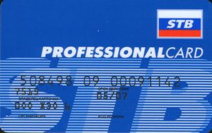 Bank Card: Professional Card (Bank 1 O.V.K., RussiaCol:RU-ST-0019.02