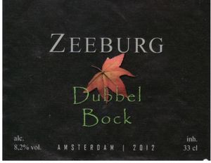 Drink Label: Zeeburg Dubbelbock (Brouwerij Zeeburg, NetherlandsCol:NL ...
