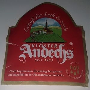 Drink Label: Kloster Andechs Spezial Hell (Klosterbrauerei Andechs, Germany, Federal RepublicCol ...