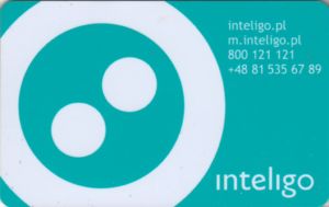 Bank Card: Inteligo (PKO Bank Polski, PolandCol:PL-GM-0042