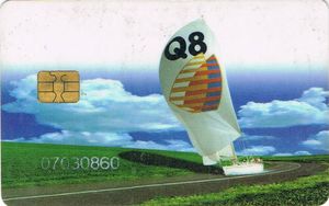 Functional Card: Q8 (Filling Stations, Italy(Q8) Col:IT-FUEL-Q8-006