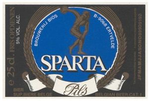 Drink Label: Sparta Pils (Brouwerij Van Steenberge, BelgiumCol:BE-BEER ...
