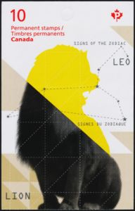 Stamp: Leo - Booklet (Canada(Signs of the Zodiac) Mi:CA MH0-441,Sn:CA ...