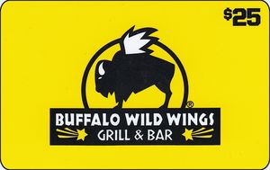 Gift Card: Logo B.W.W. Grill & Bar (Buffalo Wild Wings, United States ...