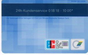 Bank Card: SparCard (Deutsche Bank, Germany, Federal Republic) Col:DE ...