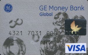 Tarjeta de Banco: GE Money Bank - Global (Ge Money Bank, Rusia) Col:RU ...