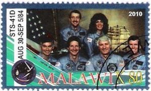 Stamp: Sts-41d (Malawi: Illegal Stamps(Malawi) Col:MW 2010-10/4