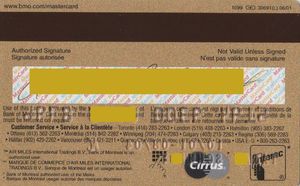 Bank Card: BMO Air Miles Gold (Bank of Montreal, CanadaCol:CA-MC-0014