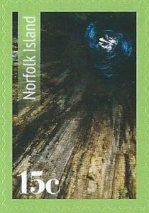 Stamp: Inside Old Hollow Pine Tree (Norfolk Island(Norfolk Island Pine ...