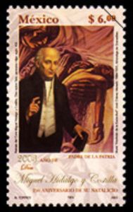 Stamp: Birth of Don Miguel Hidalgo y Costilla, 250th Anniv. (MexicoMi ...