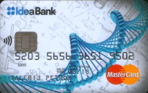 Bank Card: DNA thread (Idea Bank, RussiaCol:RU-MC-0542