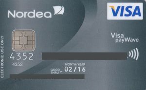 Bank Card: Nordea Poland (Nordea Bank Polska S.A., PolandCol:PL-VI-0155.01