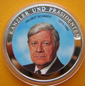 Decoration: Helmut Schmidt 1974-1982, Bundeskanzler (Germany, Federal ...