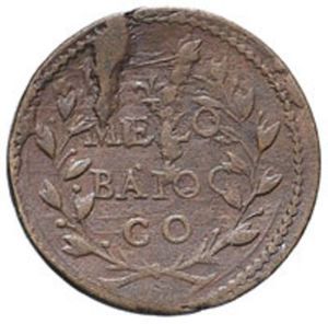 Coin: ½ Baiocco (Mezzo. Alexander VII) (Italian Papal States) (Gubbio ...
