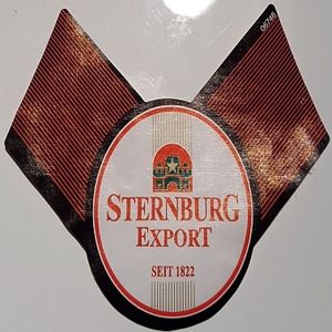 Štítok z nápoja: Sternburg Export (Sternburg Brauerei GmbH, NemeckoCol ...