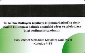 Functional Card: Yesilkaya Hipermarketleri (Shops - Supermarkets ...