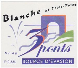 Drink Label: Blanche de Trois-Ponts (Brasserie de l'abbaye de Val-Dieu ...