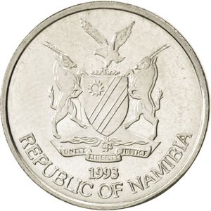 Coin: 10 Cents (Namibia(1993~Today - Circulation) WCC:km2