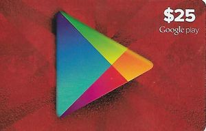 Gift Card: Google Play - Red (Google, United States of America(Google ...