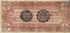 Banknote: 50 Pesos (Mexico(Specialized Issues Revolutionary) Wor:P-S737