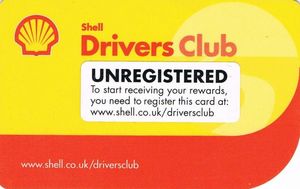 Functional Card: Shell Drivers Club. Avios - Waitrose (Filling Stations ...