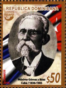 Timbre: Maximo Gomez y Baez (Dominicaine (République)(América UPAEP ...