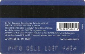 Functional Card: TEKZEN ZEN Card (Shops - Furniture, Türkiye (Turkey ...