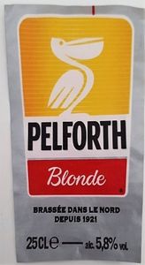 Etiquettes de boissons: Pelforth Blonde (Pelforth (Heineken), FranceCol ...