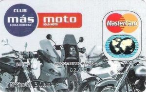 Bank Card: CLUB MÁS MOTO solo moto (Bankinter, SpainCol:ES-MC-0162.02